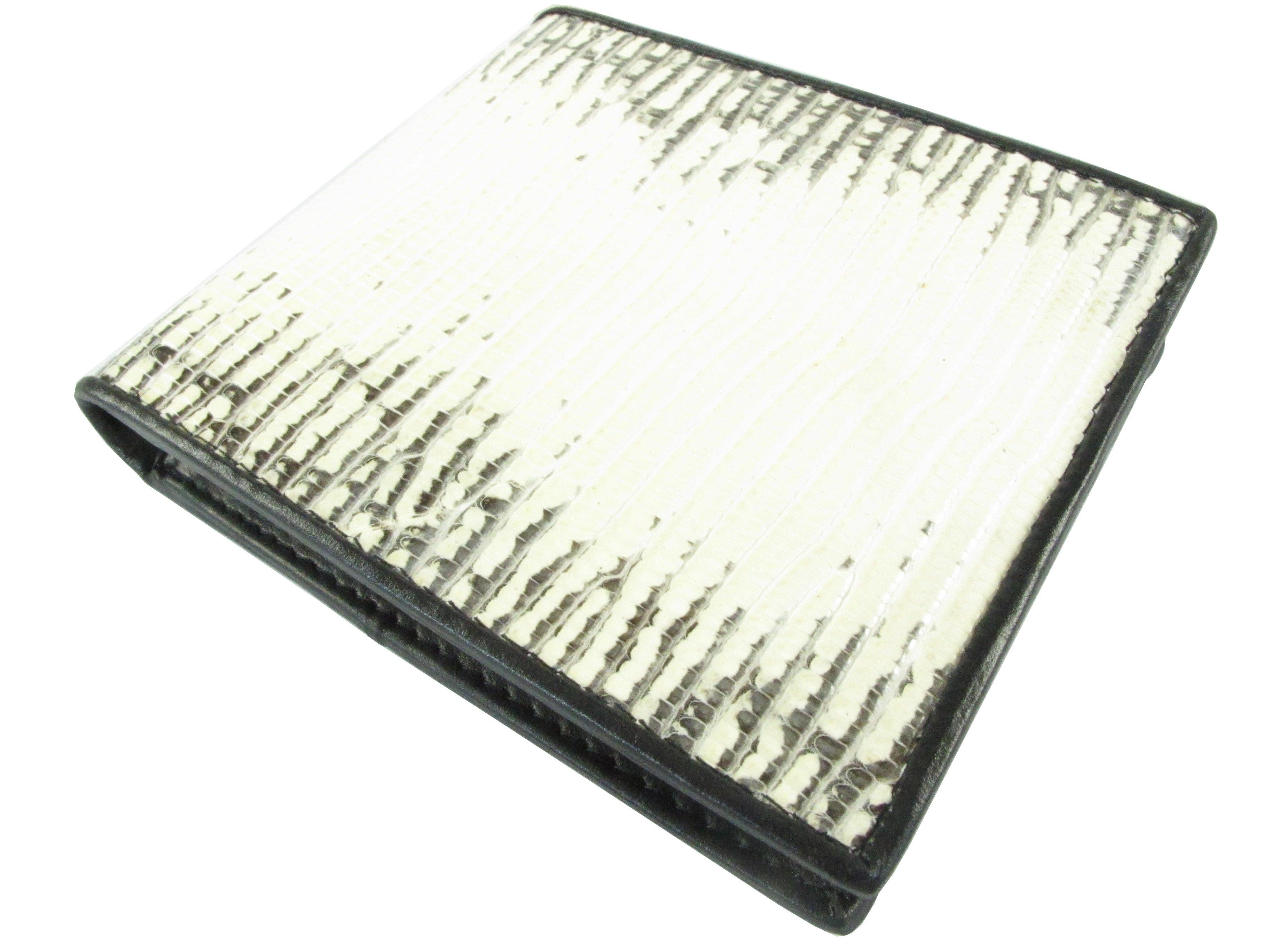 Genuine Lizard Belly Skin Leather Bifold Wallet – PELGIO