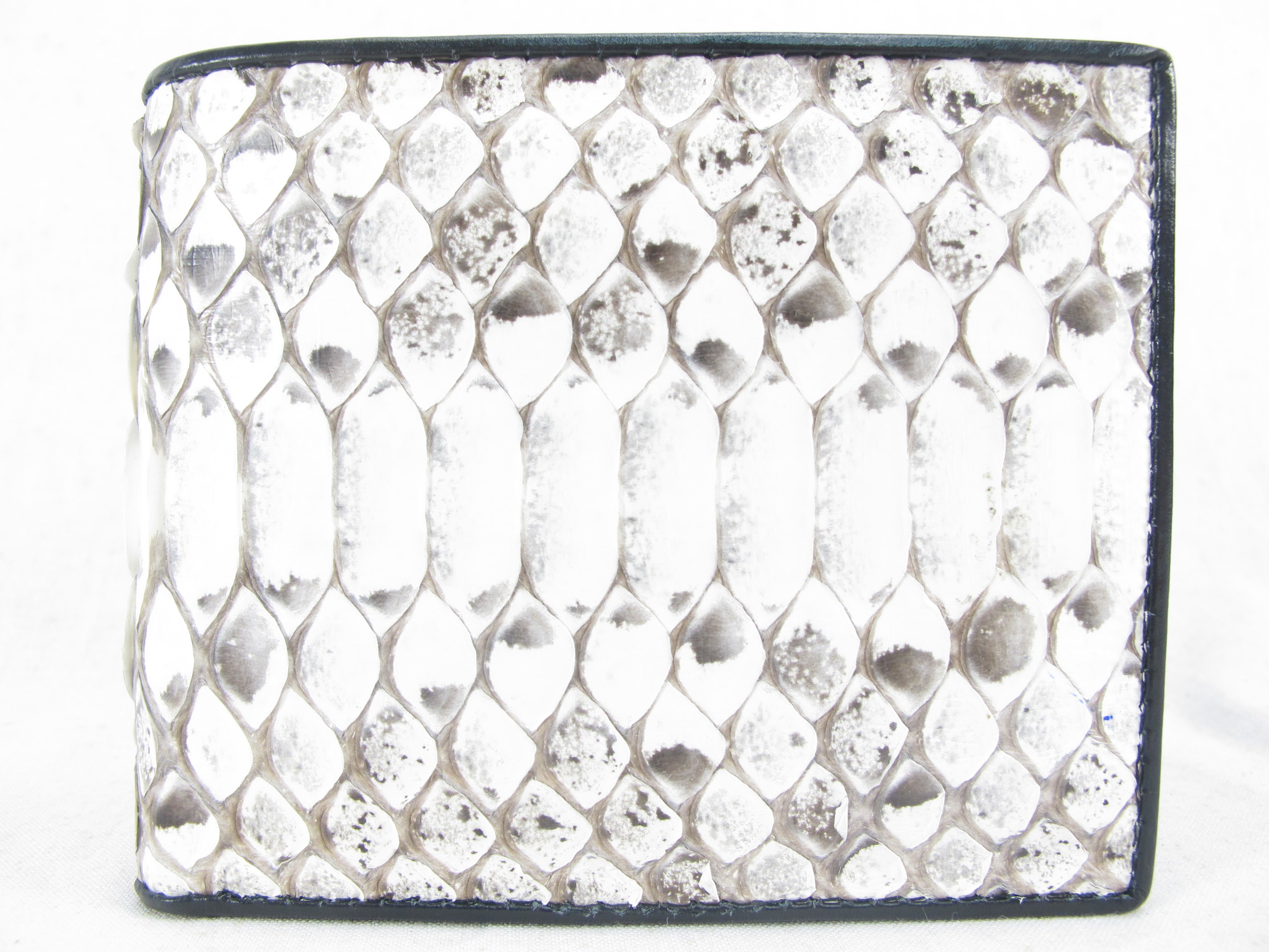 Genuine Burmese Python Belly Snake Skin Leather Soft Bifold Wallet – PELGIO