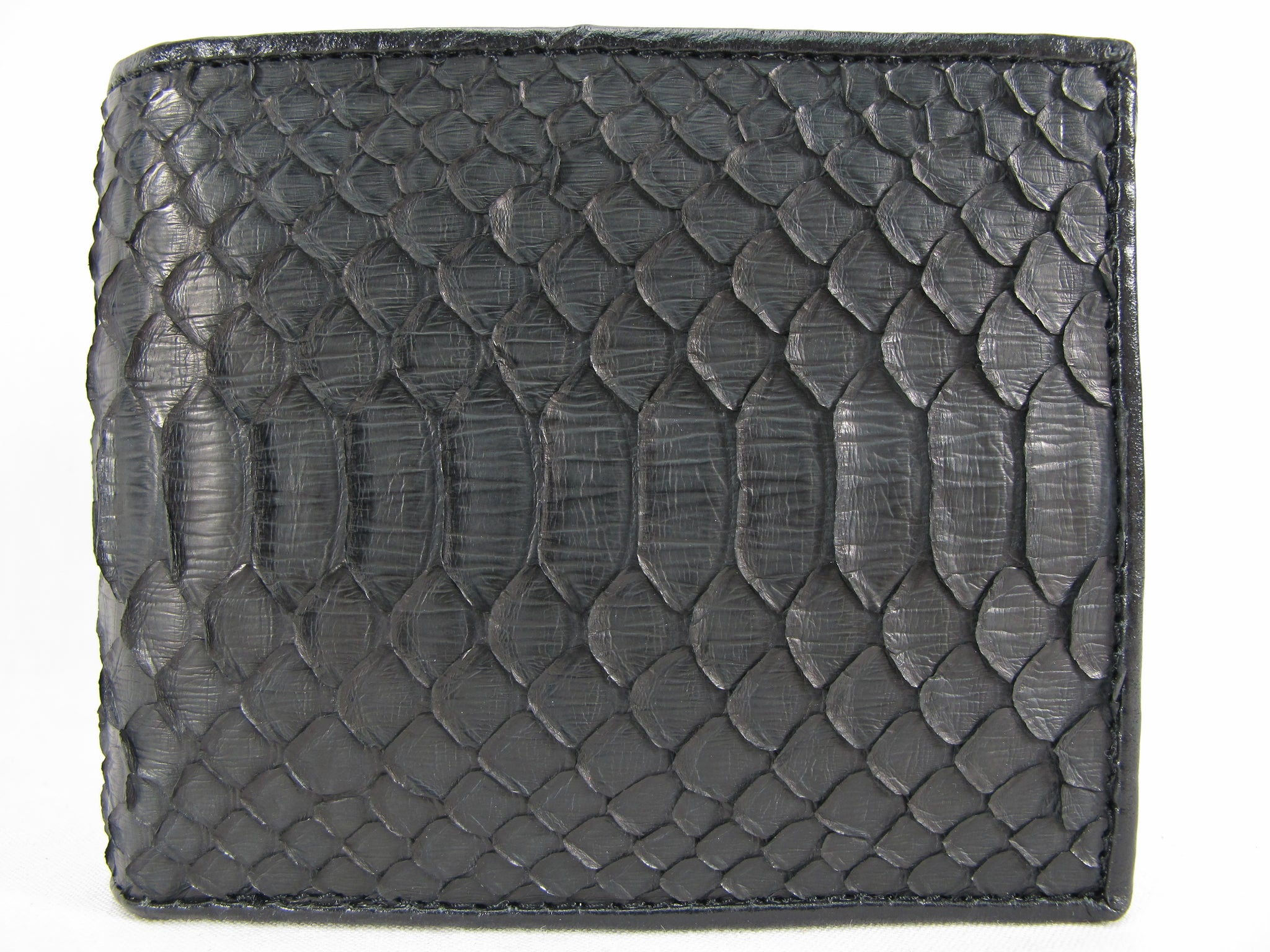 Genuine Python Belly Snake Skin Leather Soft Bifold Wallet – PELGIO