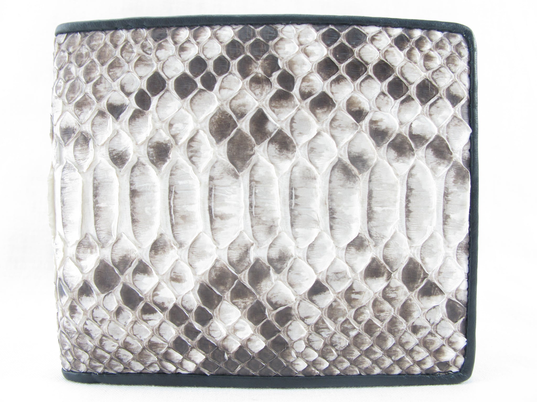 Genuine Python Belly Snake Skin Leather Soft Bifold Wallet – PELGIO